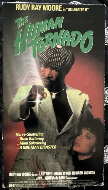 HUMAN TORNADO - Xenon VHS Rudy Ray Moore Dolemite Blaxploitation Cult £ ...
