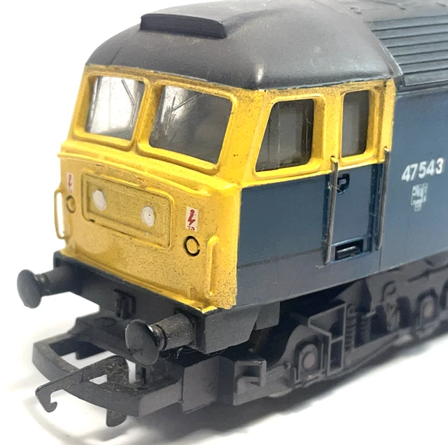 HORNBY OO MODEL railway class 47 diesel locomotive weathered £13.95 ...