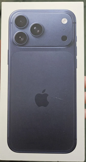 APPLE IPHONE 17 Pro Max 256GB Deep Blue, Unlocked, Sealed £1,077.70 ...