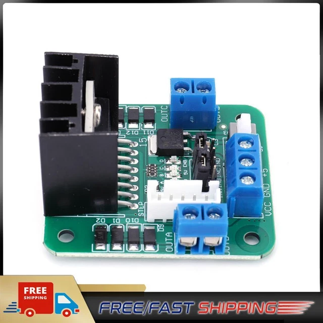L298N DC MOTOR Driver Module H-Bridge DC Stepper Motor Board for Smart ...