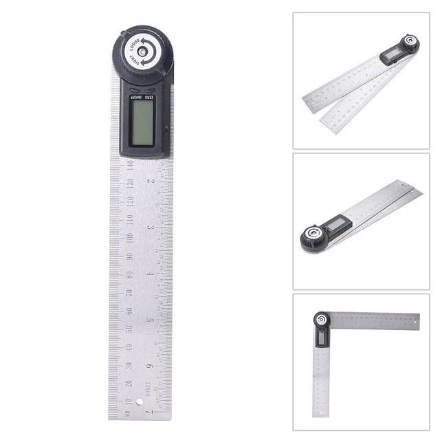GONIOMETRO DIGITALE GONIOMETRO digitale 7" mitra calibro strumento ...