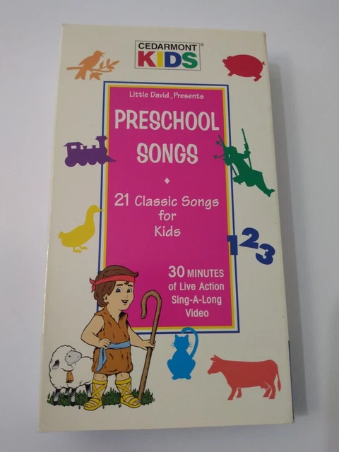 CEDARMONT KIDS PRESCHOOL Songs (VHS, 1992) Children Sing a longs £18.03 ...