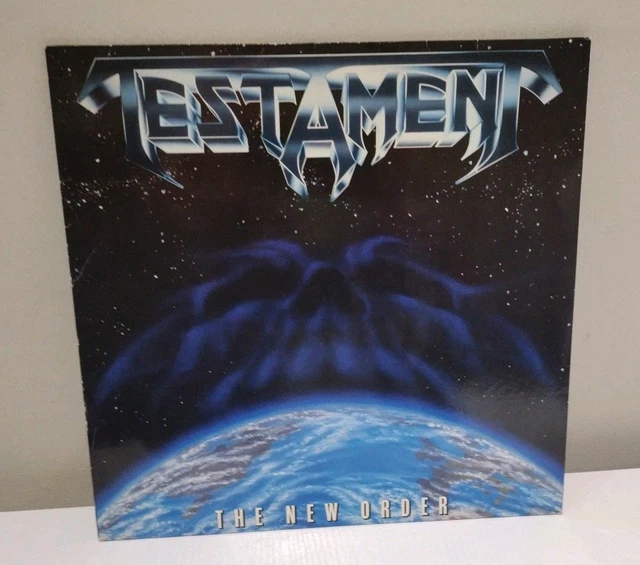 TESTAMENT : THE New Order -,Rare 1st Press Vinyl LP - 1988 Mega force ...