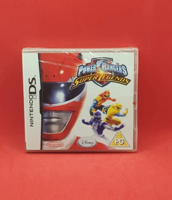 POWER RANGERS SUPER Legends Nintendo DS jeu rare Royaume-Uni Disney PG ...