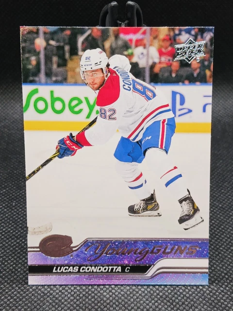 2023-24 UPPER DECK Series due giovani pistole - Lucas Condotta RC #484 ...