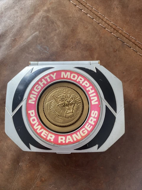 MIGHTY MORPHIN POWER Rangers White Ranger Morpher Micro Playset ...