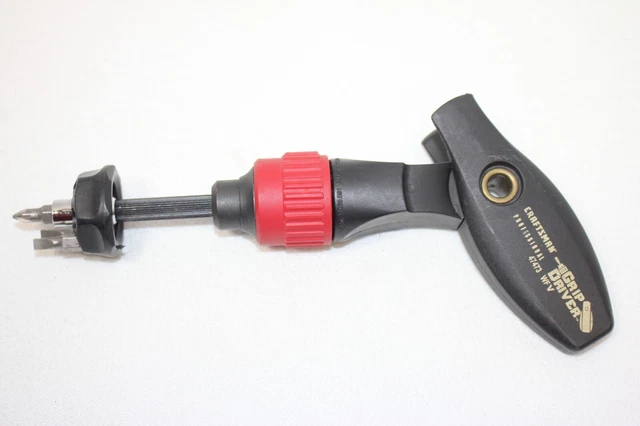 CRAFTSMAN PROFESSIONAL RATCHETING Screwdriver Set Angled Grip Driver ...