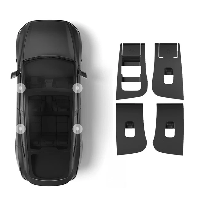 FOR TESLA MODEL Y 2025-2026 Window Lift Button Cover Car Interior ...