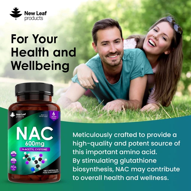 NAC N-ACETYL-CYSTEINE 600MG Capsules N-Acetyl Cysteine Nutritional ...