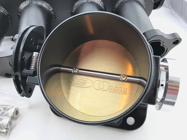 1993+ TOYOTA SUPRA MK4 2JZ-GTE CUSTOM INTAKE MANIFOLD KIT w/ 90MM ...