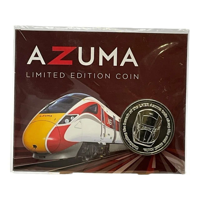 LNER AZUMA TRAIN Limited Edition Collectors Coin Pack Railway ...