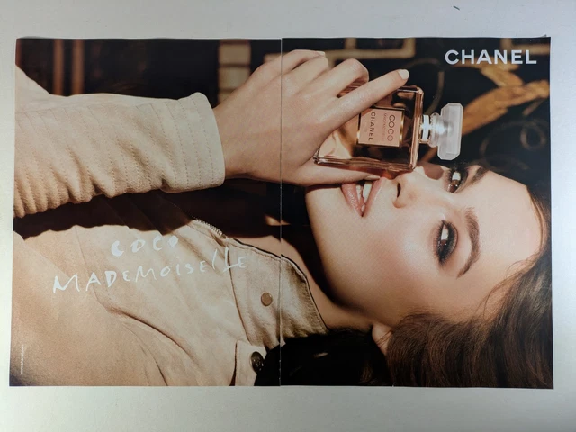 COCO CHANEL MADEMOISELLE Kiera Knightley 2013 Paper Magazine Advert £4. ...