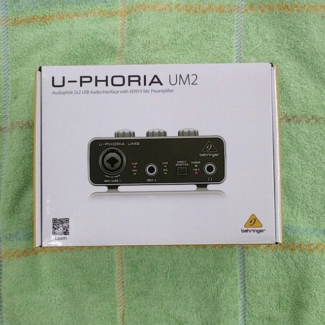 BEHRINGER U-PHORIA UM2 Single Channel Audio Interface £72.54 - PicClick UK