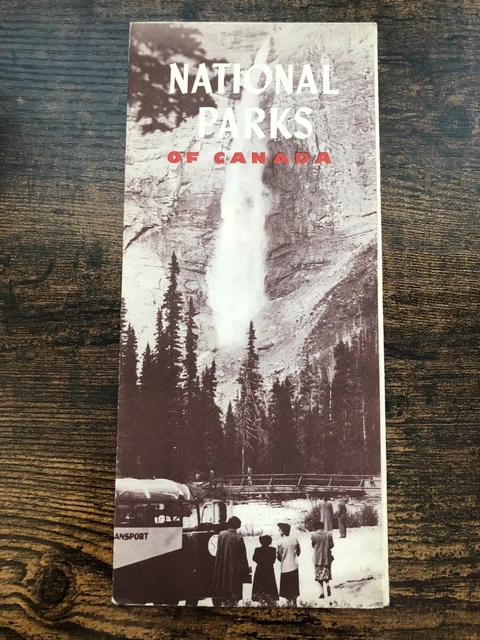 1948 NATIONAL PARKS of Canada Brochure Illustrated $14.26 - PicClick CA