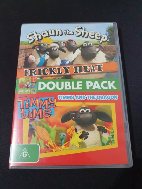 ABC DOUBLE DVD - Shaun The Sheep Prickly Heat - Timmytime Timmy And The ...