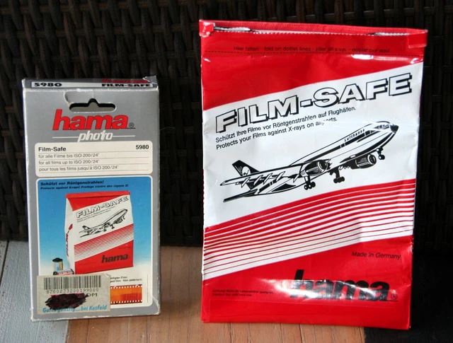 HAMA FILM SAFE Schütz Ihre Filme vor Röntgenstrahlen auf Flughäfen EUR ...