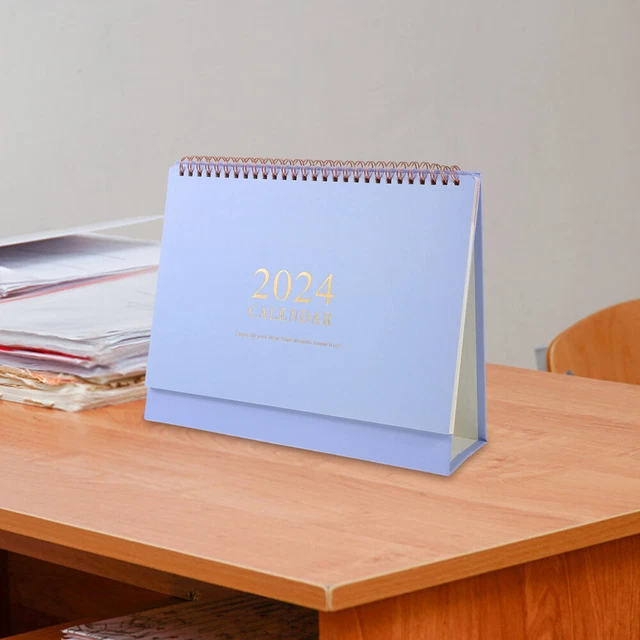 2024 CALENDAR SCHOOL Year Large Calendars to Write Mini Flipping £23.29 ...