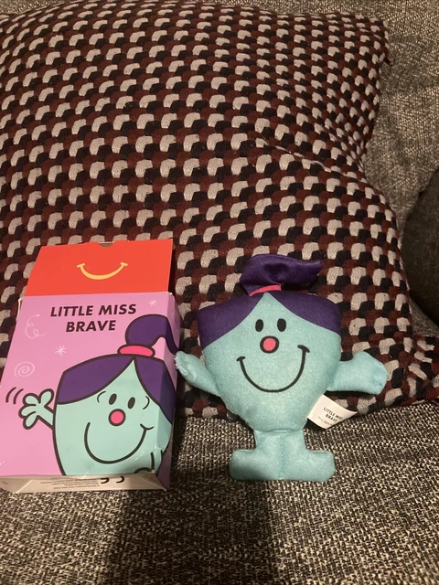 MCDONALDS HAPPY MEAL Mr Men Little Miss Brave Plush Soft Toy Teddy 2024 ...