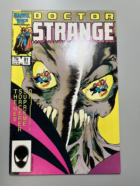 DOCTOR (DR.) STRANGE #81 1° RINTRAH ULTIMA EMISSIONE MARVEL COMICS 1987 ...