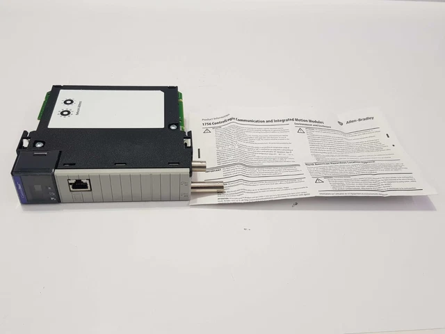ALLEN-BRADLEY 1756-CNBR CONTROLLOGIX Communication Module Ser E £566.44 ...