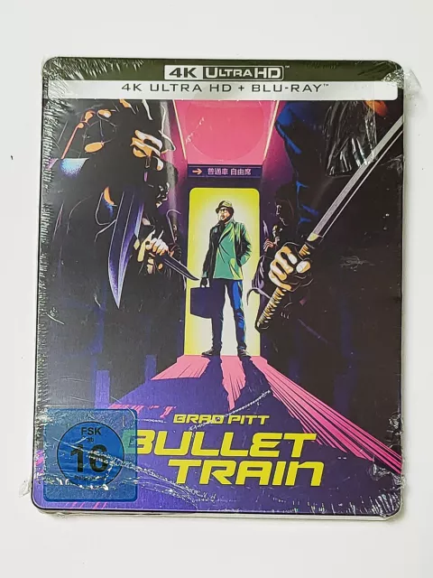 BULLET TRAIN - Blu-ray - 4K ULTRA HD - STEELBOOK -- NEU + OVP ... BULLET TRAIN - Blu-ray - 4K ULTRA HD - STEELBOOK -- NEU + OVP ...