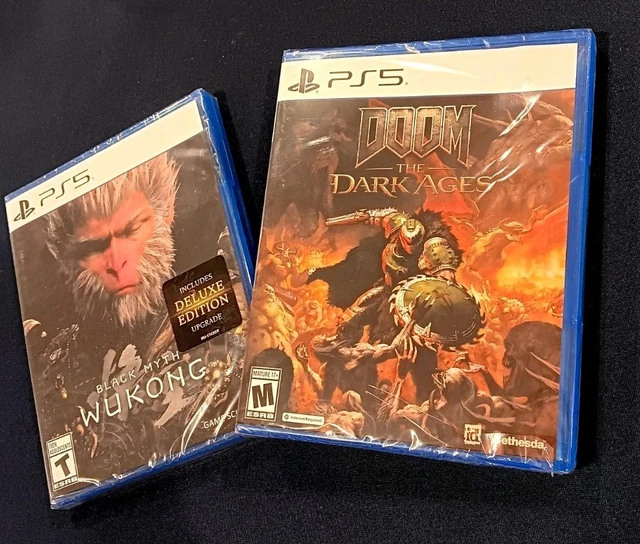 DOOM THE DARK Ages/ Black Myth Wukong PS5 Game Bundle £93.67 - PicClick UK
