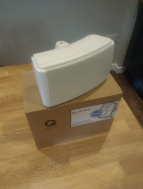 PAIR Q ACOUSTIC QI 45EW Indoor/Outdoor On Wall Weatherproof Loudspeaker ...