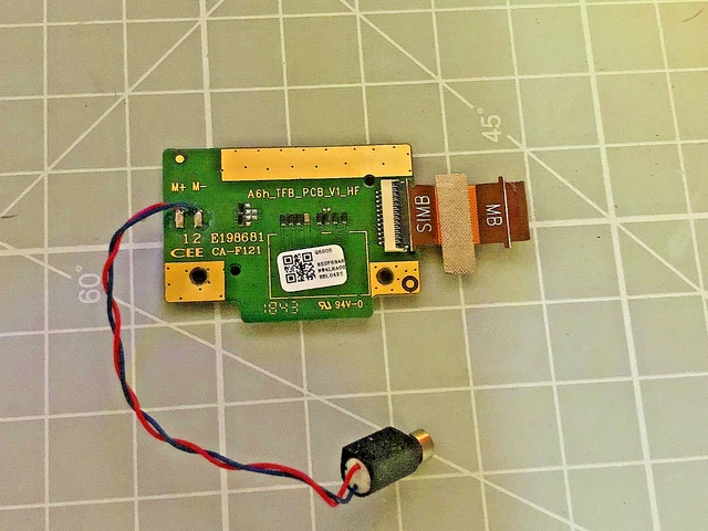 GENUINE LENOVO TB-X10F USB BOARD E198681 CA-F121.3156335.iuty7543 ...