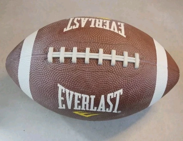 EVERLAST AMERICAN FOOTBALL Brown Rubber Needs Inflating £15.00 ...