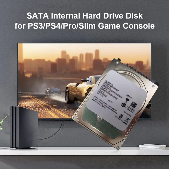 SATA INTERNAL HARD Drive Disk for Sony PS3/PS4/Pro/Slim Game Console ...