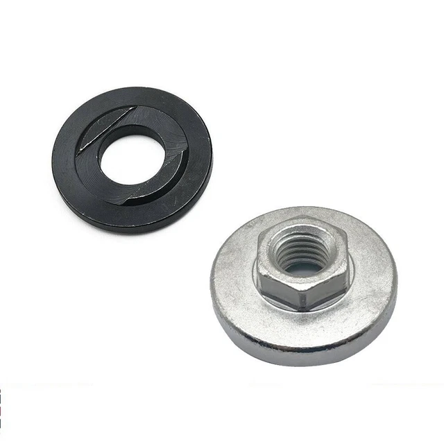 HEXAGON M14 LOCKING Flange Nut for Quick Disc Replacement on Angle ...