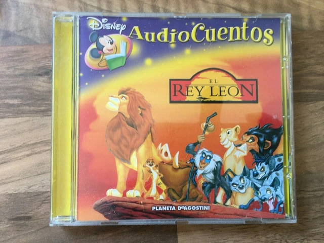 SPANISH CD AUDIO book EL REY LEON (lion Kng) Spanish release Planet D ...