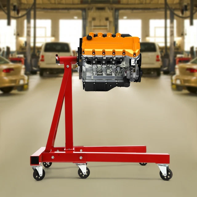 2000 LBS FOLDING Engine Stand Vehicle Engine Block Stand 360 Degree ...