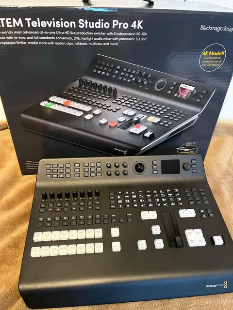 BLACKMAGIC DESIGN ATEM Television Studio Pro 4k Live Production ...