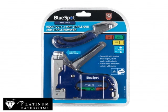 BLUESPOT HEAVY DUTY 3-Way Staple Gun And Staple Remover EUR 12,67 ...