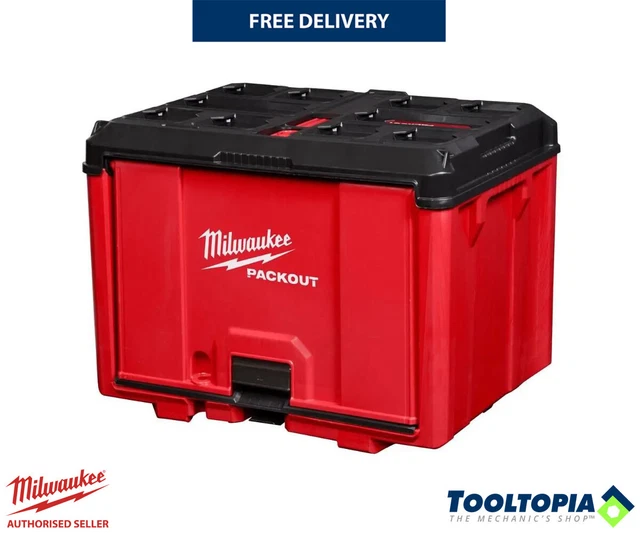 MILWAUKEE RED PACKOUT Cabinet Capacity 50 Lbs - MLW48-22-8445 £175.74 ...