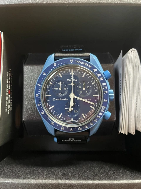 OMEGA X SWATCH Moonswatch Mission To Neptune Bioceramic BRAND NEW ...
