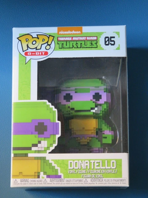 TEENAGE MUTANT NINJA TURTLES (PIXEL)- Donatello- Funko POP! 8-Bit- NEW ...