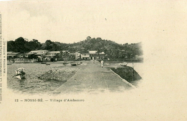 CARTE MADAGASCAR NOSSI BE NOSY BE Village d'Ambanoro EUR 2,99 - PicClick FR
