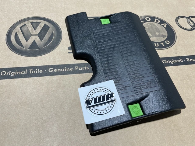 VW GOLF MK3 GTI VR6 Fuse Board Box Cover Panel LHD Genuine New NOS OEM ...