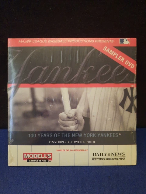 NEW YORK YANKEES Sampler DVD 100 Years Of The New York Yankees New In ...