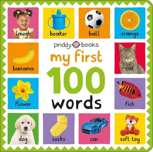 MY FIRST 100: Words by Roger Priddy (English) Board Book Book $22.31 ...