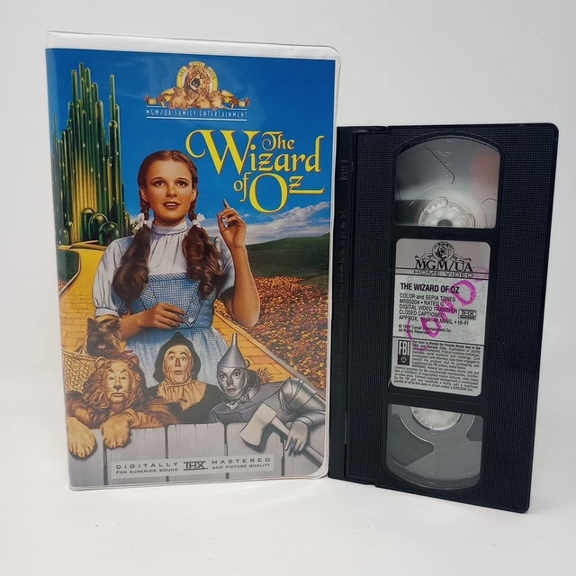 THE WIZARD OF Oz (VHS, 1996) MGM Clamshell Case VHS £3.54 - PicClick UK
