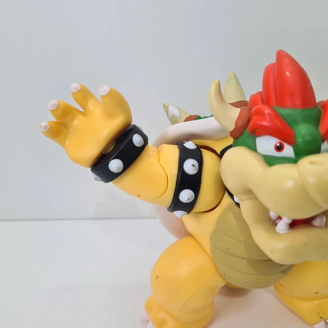 BOWSER FIGUR SUPER Mario 6" Zoll World of Nintendo Series Deluxe Jakks ...