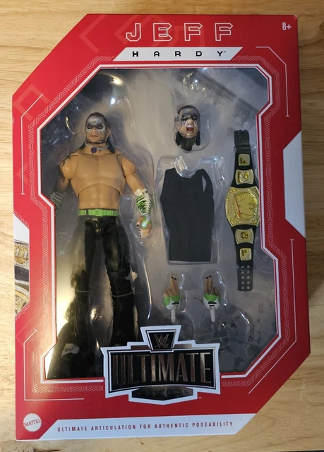 FIGURINE WWE ULTIMATE Edition JEFF HARDY Fan TakeOver exclusive Mattel ...