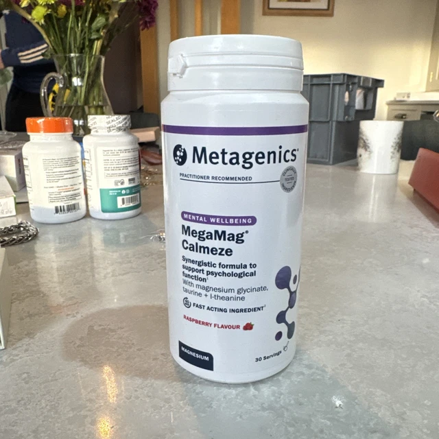 METAGENICS MEGAMAG ENERGEN Plus Magnesium Powder Raspberry - 30 ...