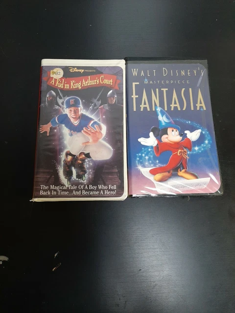 LOTTO DI 10 nastri VHS Walt Disney in custodia vongole in perfette ...