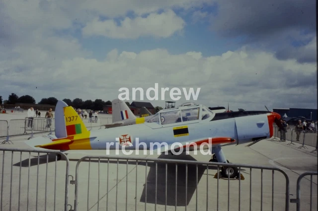 DE HAVILLAND CHIPMUNK Canada DHC-1 G-BARS 1377 Original 35mm Aviation ...