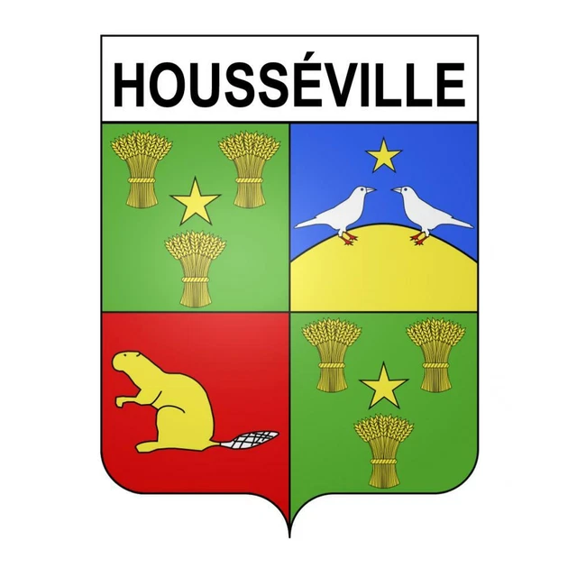 HOUSSÉVILLE 54 VILLE sticker blason écusson autocollant adhésif EUR 6,99 - PicClick FR