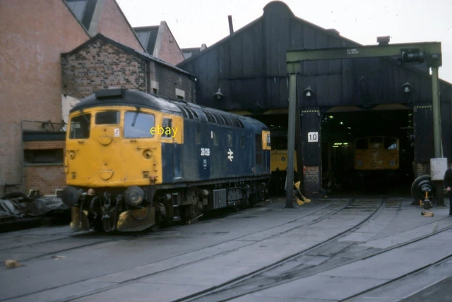 ORIGINAL 35MM SLIDE BR Class 26 no.26029 at Haymarket TMD +rights for ...